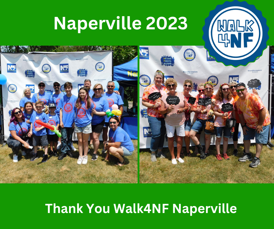 Thank You Walk4NF Naperville 2023 - Neurofibromatosis Midwest